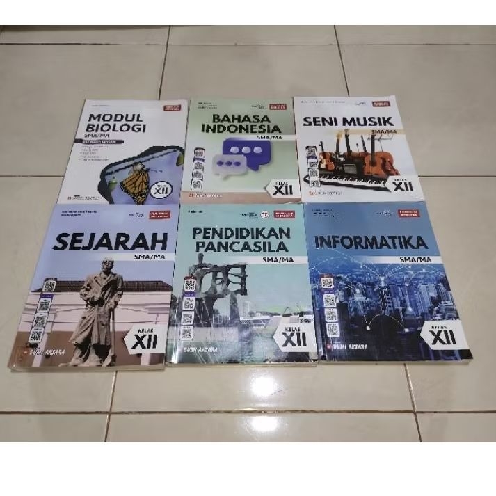 Jual Buku Paket Bekas Kelas 12/XII SMA/MA Kurikulum Merdeka-Bumi Aksara | Shopee Indonesia