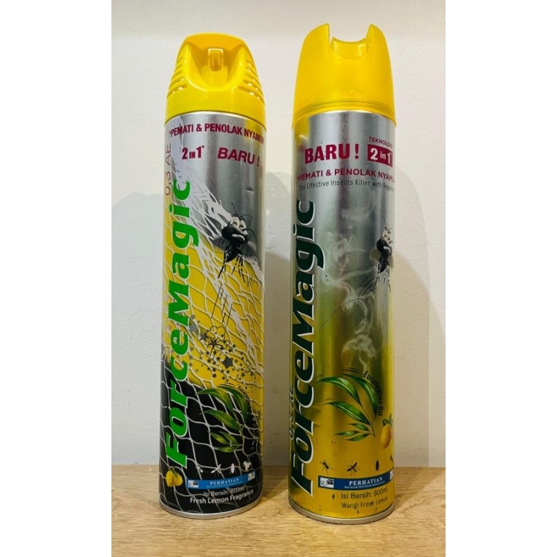 Jual FORCE MAGIC LEMON obat nyamuk 600ML | Shopee Indonesia