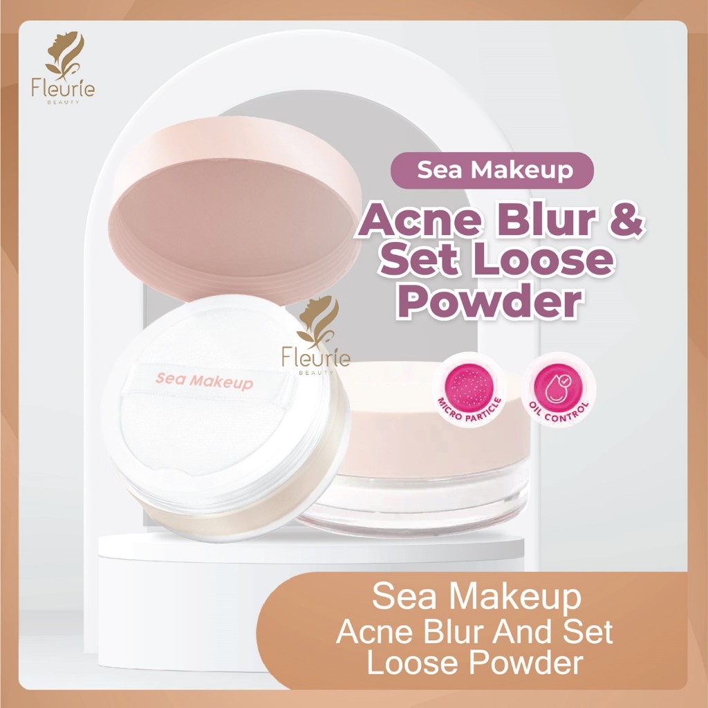 Jual SEA MAKEUP Acne Blur And Set Loose Powder 12gr - Loose Powder ...