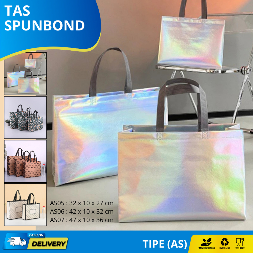 Jual Tas Spunbond / Goodie Bag Spunbond / Spoundbond Bag / Tas Belanja ...