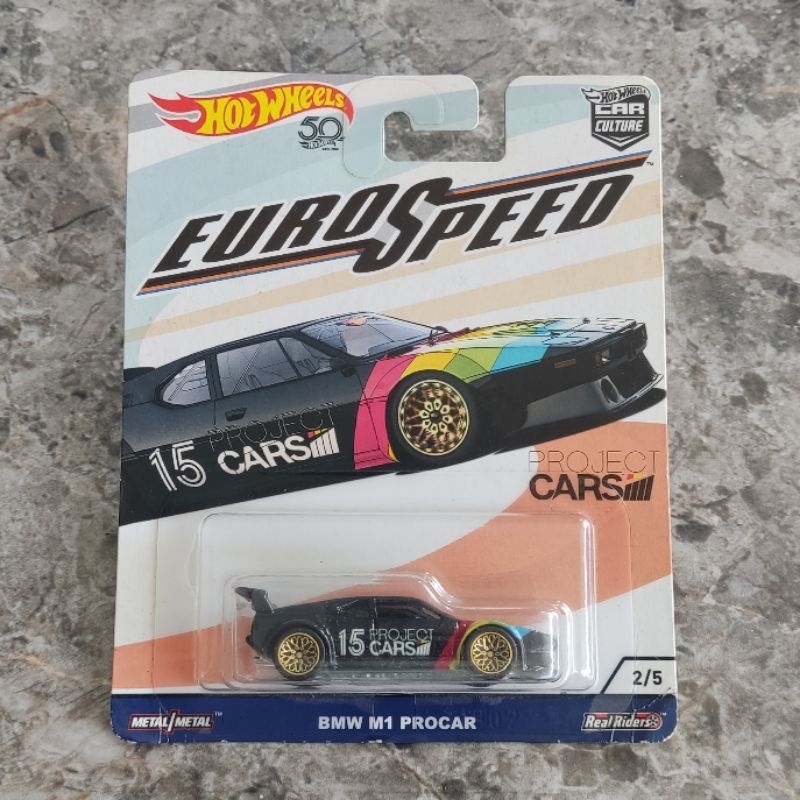 Jual Hot Wheels Premium Seri Euro Speed BMW M1 Procar Hitam - HW ...