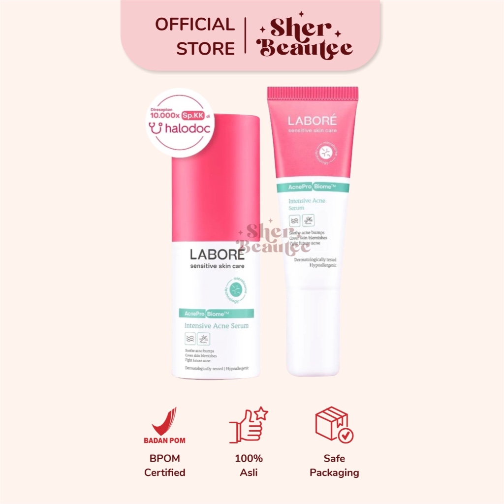 Jual Labore AcnePro Biome Intensive Acne Serum 20ml | 7ml | Shopee ...