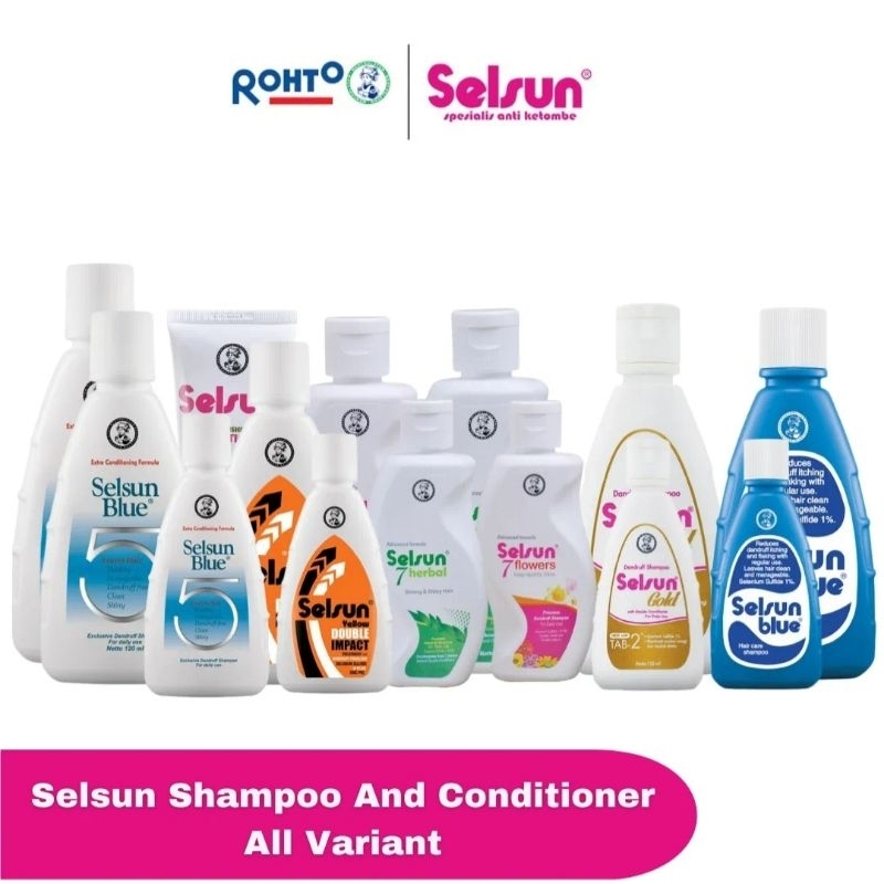 Jual Selsun Shampoo Anti Ketombe - All Variant | Shopee Indonesia