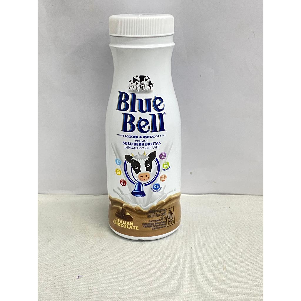 Jual BLUE BELL SUSU UHT RASA COKELAT 200ML | Shopee Indonesia
