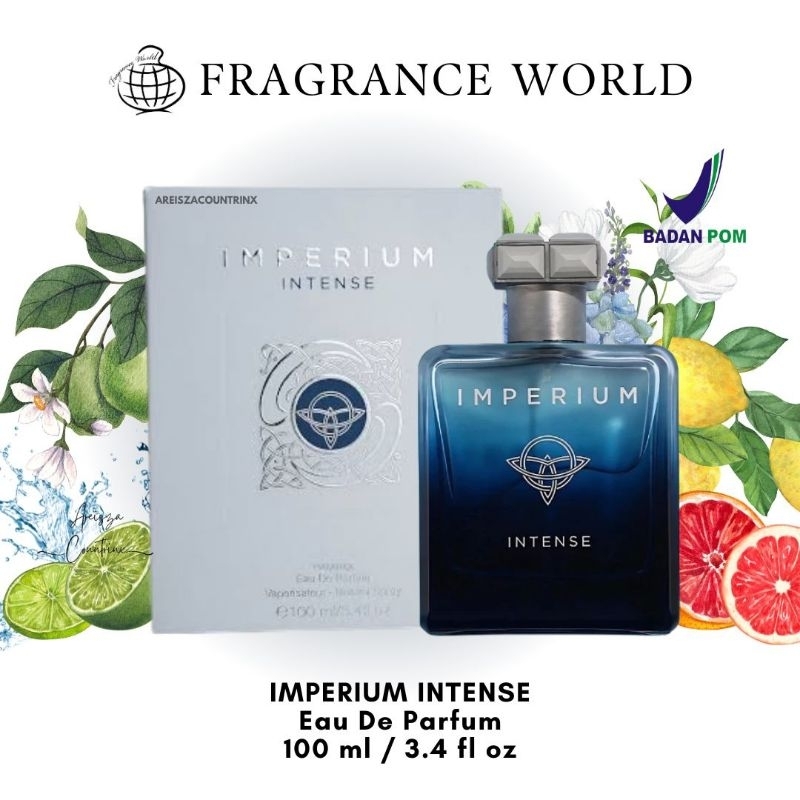 Jual Parfum Fragrance World Imperium INTENSE EDP 100ml for Unisex ...