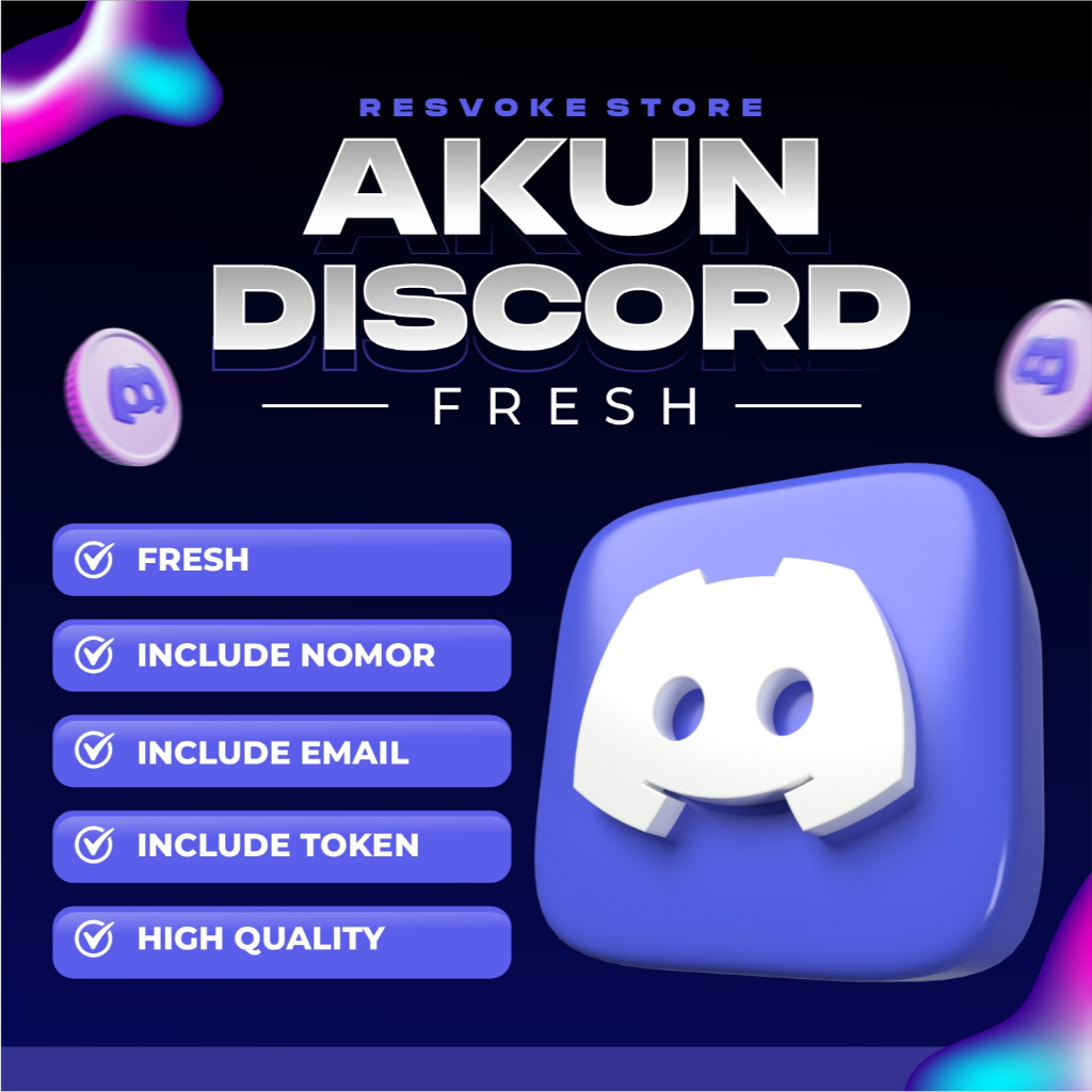 Jual AKUN DISCORD FULL AKSES BERKUALITAS TERMURAH | Shopee Indonesia