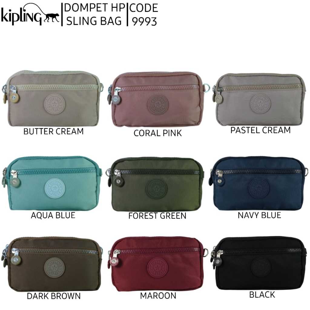 Jual Dompet HP dan Kunci Kipling 4 Resleting kode 9993 import | Shopee ...