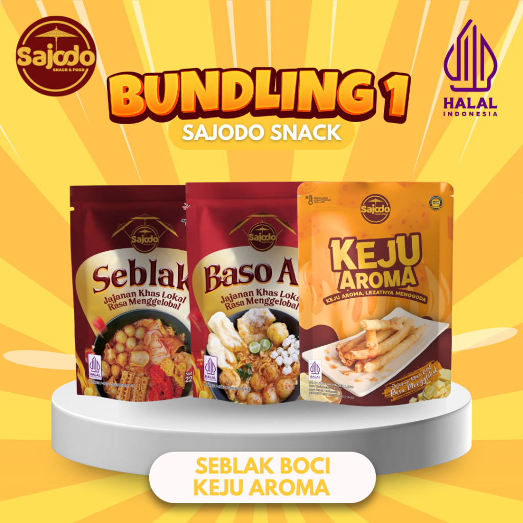 Jual PAKET BUNDLING 1 (SEBLAK 1, KEJU AROMA 1, BASO ACI 1) - Sajodo ...