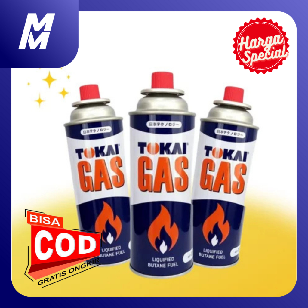 Jual Gas Masak Tokai 235 gram Kompor Portable Camping Kaleng Tabung ...