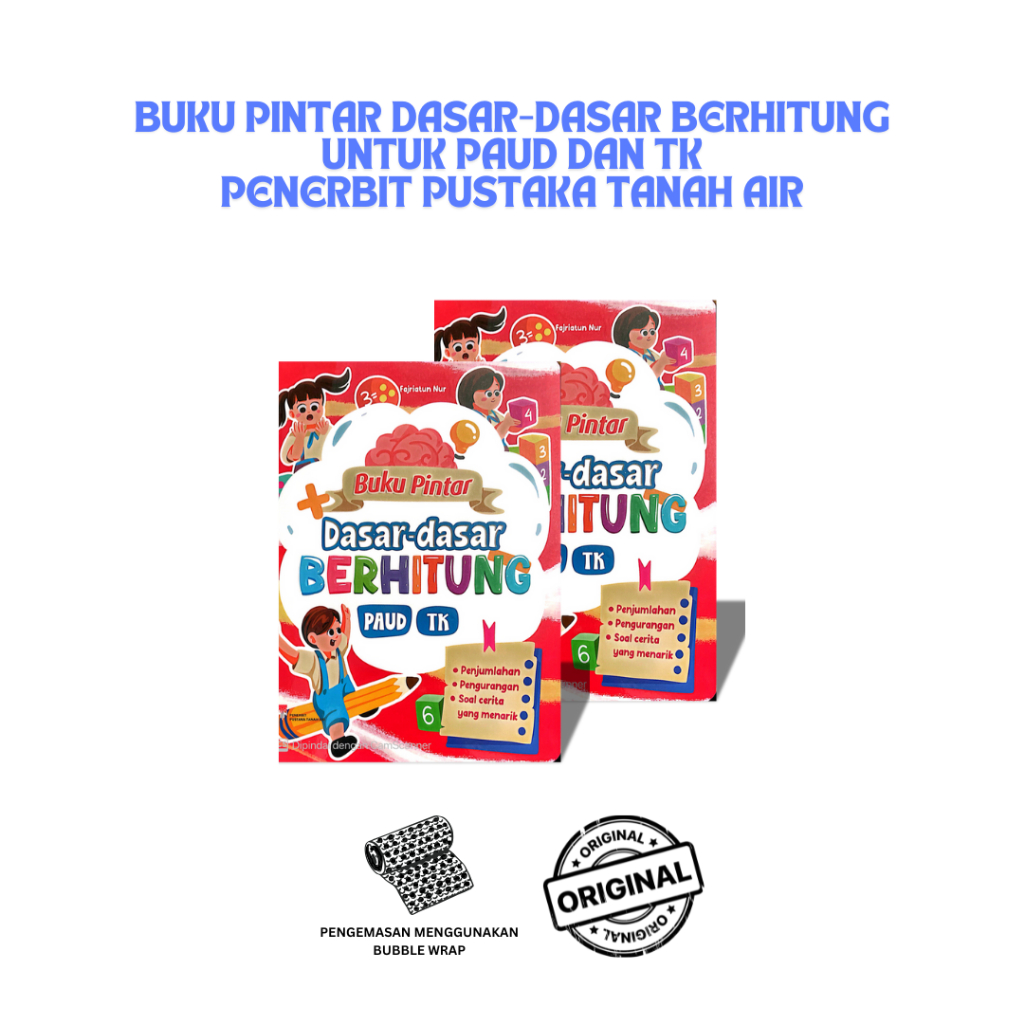 Jual Buku Pintar Dasar-Dasar Berhitung Untuk TK dan PAUD - Pustaka ...
