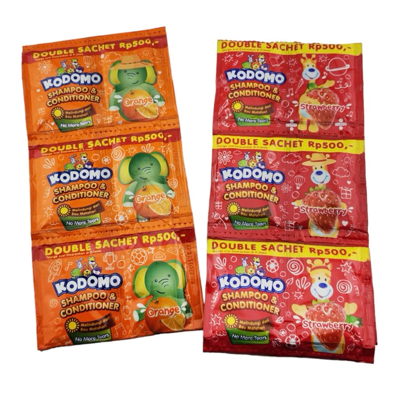 Jual [1 RENCENG ISI 12 SACHET] KODOMO SHAMPO & CONDITIONER SAMPO ANAK SACHET / SHAMPO KODOMO ...
