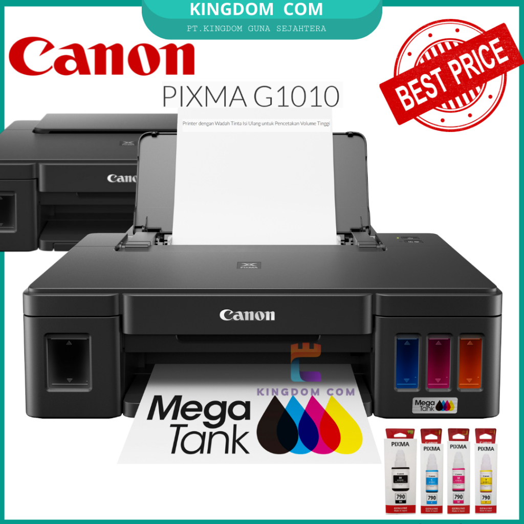 Jual Printer Canon G1010 InkTank Single Function Ink Tank G 1010 Print ...