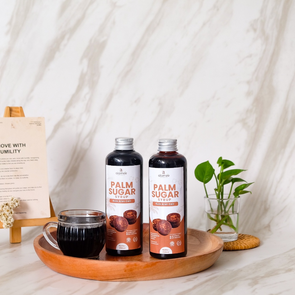 Jual ALAMEE Gula Aren Organik Cair Syrup Palm Sugar Organic Liquid Pure ...