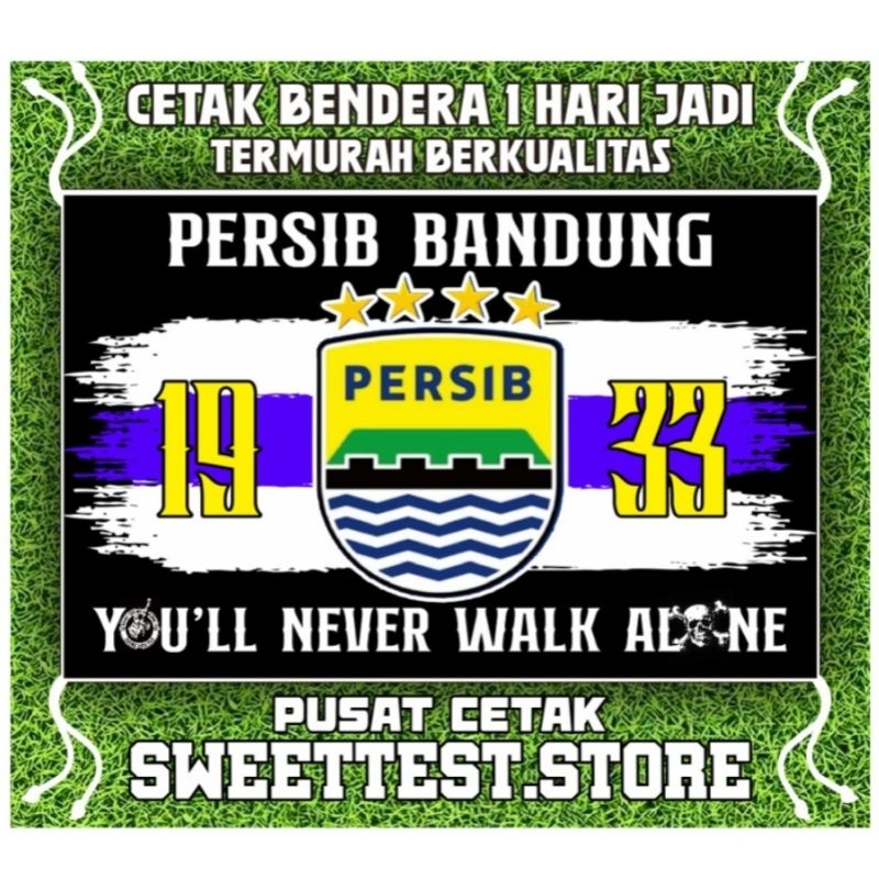 Jual TERMURAH + BENDERA PERSIB BANDUNG JUARA B2B, BENDERA BANDUNG ...
