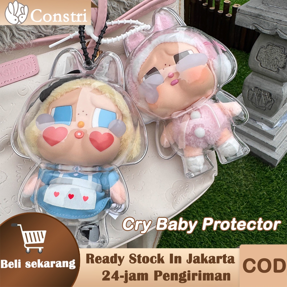 Jual Acrylic Cry Baby Cherry Protector Case Labubu Acrylic Crybaby ...