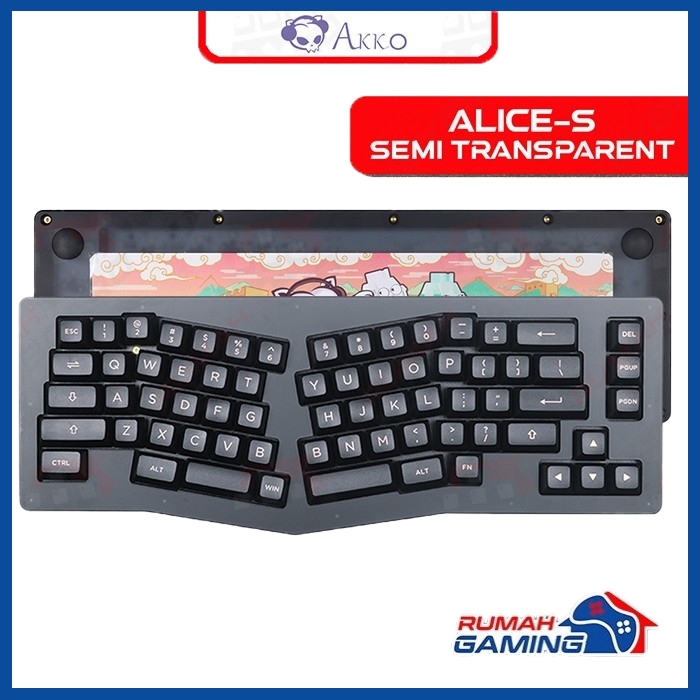 Jual AKKO - ALICE S Pro - Plus - 65% - Semi Transparent - Mechanical ...
