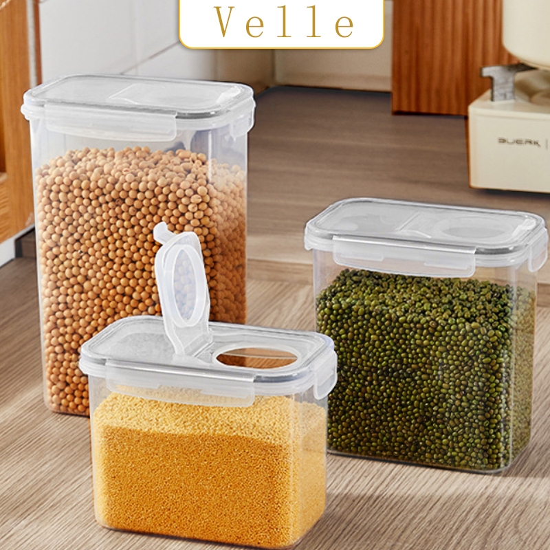 Jual Velle New Toples Plastik Transparan Serbaguna Wadah Penyimpanan ...