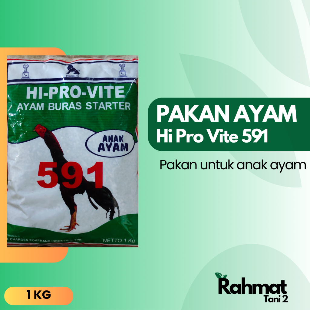 Jual Pakan Pur Ayam Hi Pro Vite 591 (1 kg) | Shopee Indonesia