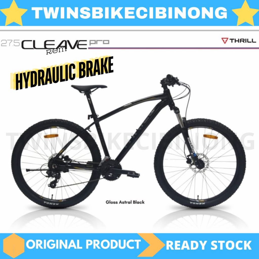 Jual Sepeda Gunung MTB 27,5 Inc THRILL CLEAVE PRO Hydraulic Brake ...
