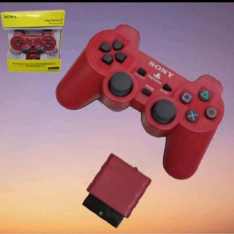 Jual Stik Stick PS2 Wireless Original Pabrik warna | Shopee Indonesia