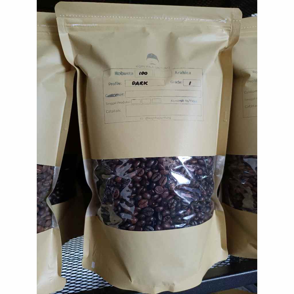 Jual Kopi Roasted Robusta/Kopi Haji Untung | Shopee Indonesia