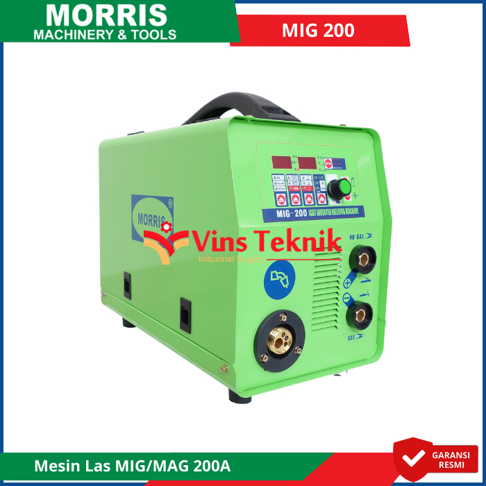 Jual MORRIS MIG 200 Mesin Las Travo Las Trafo Las MIG MAG CO2 Las ...