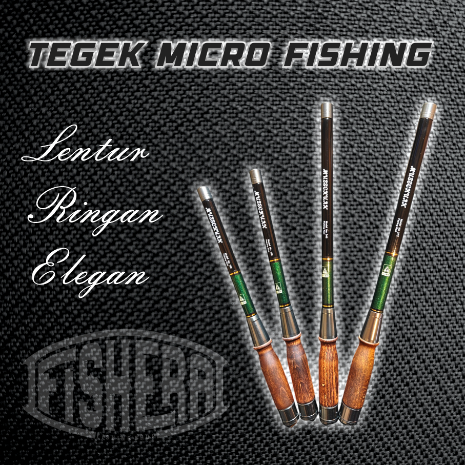 Jual Tegek carbon tanago premium (micro fishing) ringan dan lentur ...