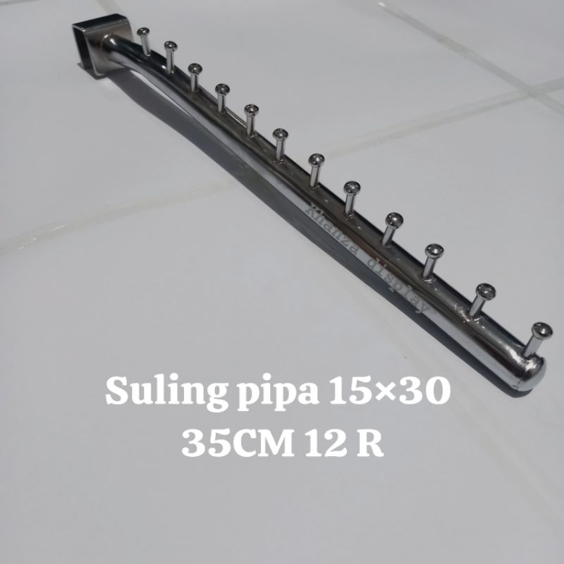 Jual Suling kotak 12 paku model tekuk lurus 35cm pk | Shopee Indonesia