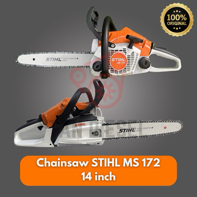 Jual Chainsaw STIHL MS 172 14 inch mesin potong kayu 14 inci 36cm | Shopee Indonesia