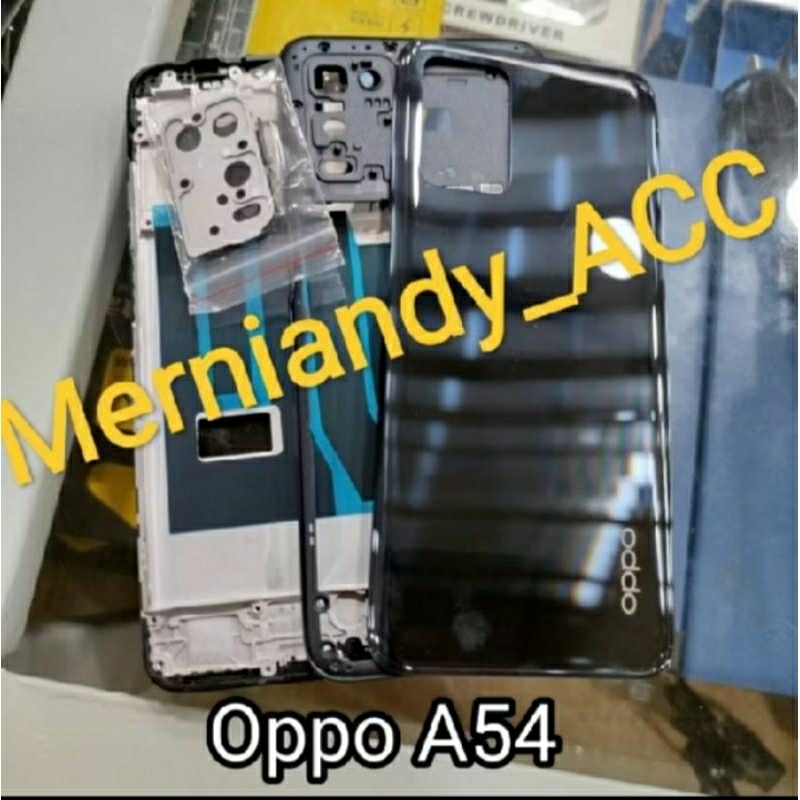 Jual Housing Fullset Oppo A54 Back Casing Kesing Lengkap Frame lcd ...