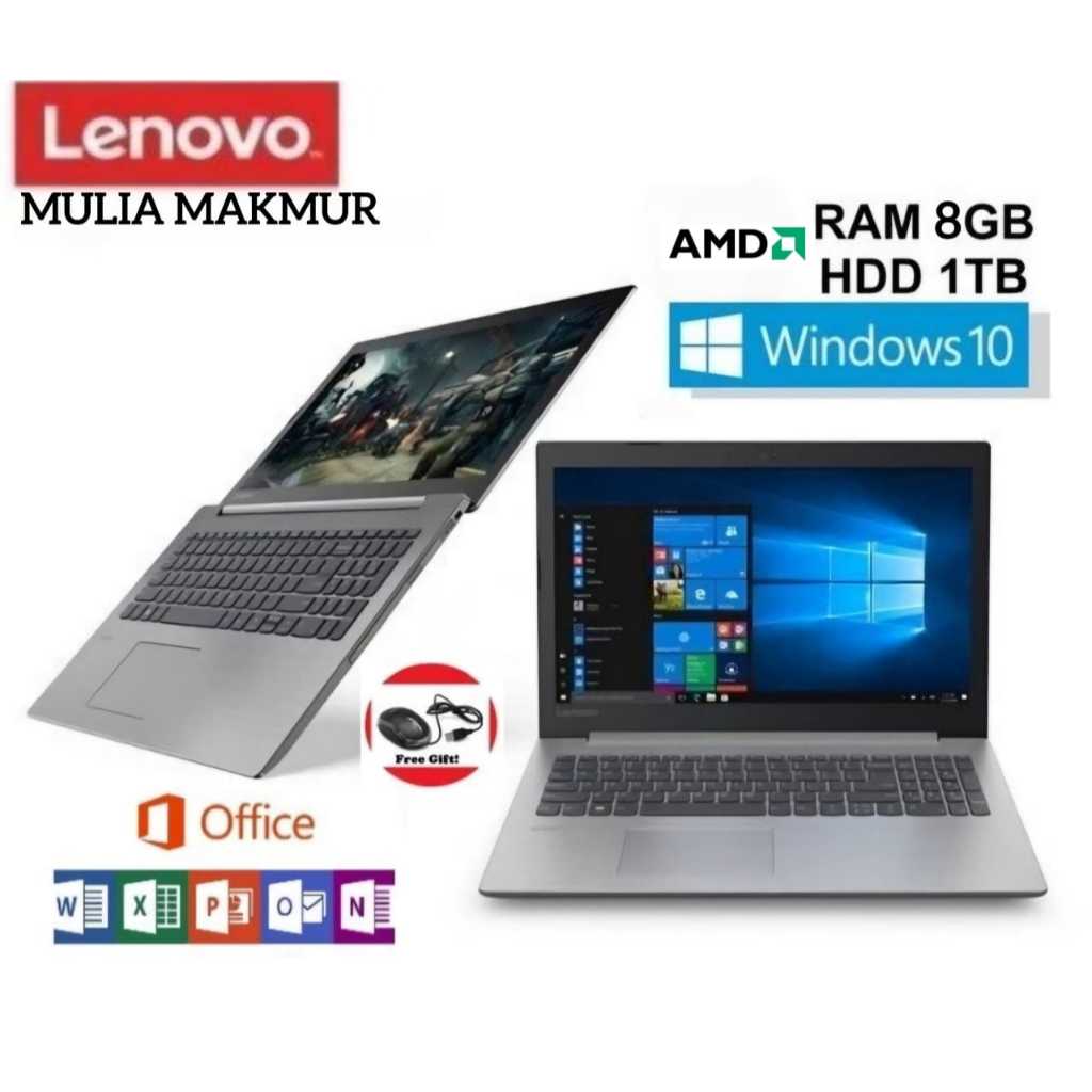 Jual Laptop Lenovo Ideapad amd A4/RAM 4Gb-8Gb/SSD 512Gb/14 inch ...