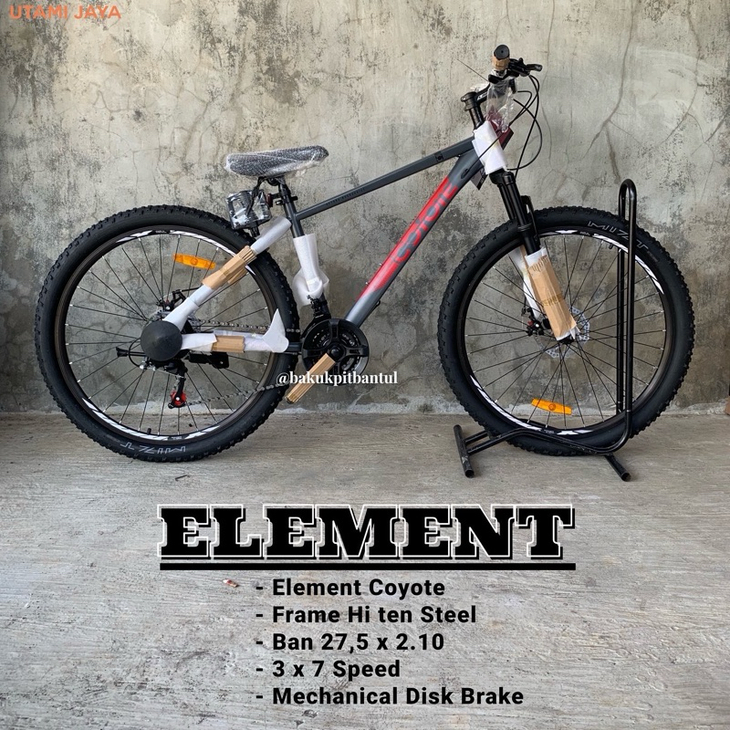 Jual Sepeda MTB ring 27.5 Element Coyote | Sepeda Gunung mtb element ...