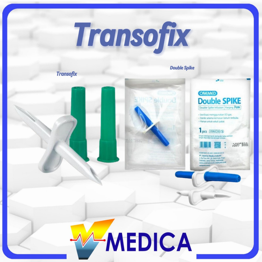 Jual Transofix B Braun Dan Double Spike /Alat Tusuk Infus Nacl / Jarum ...