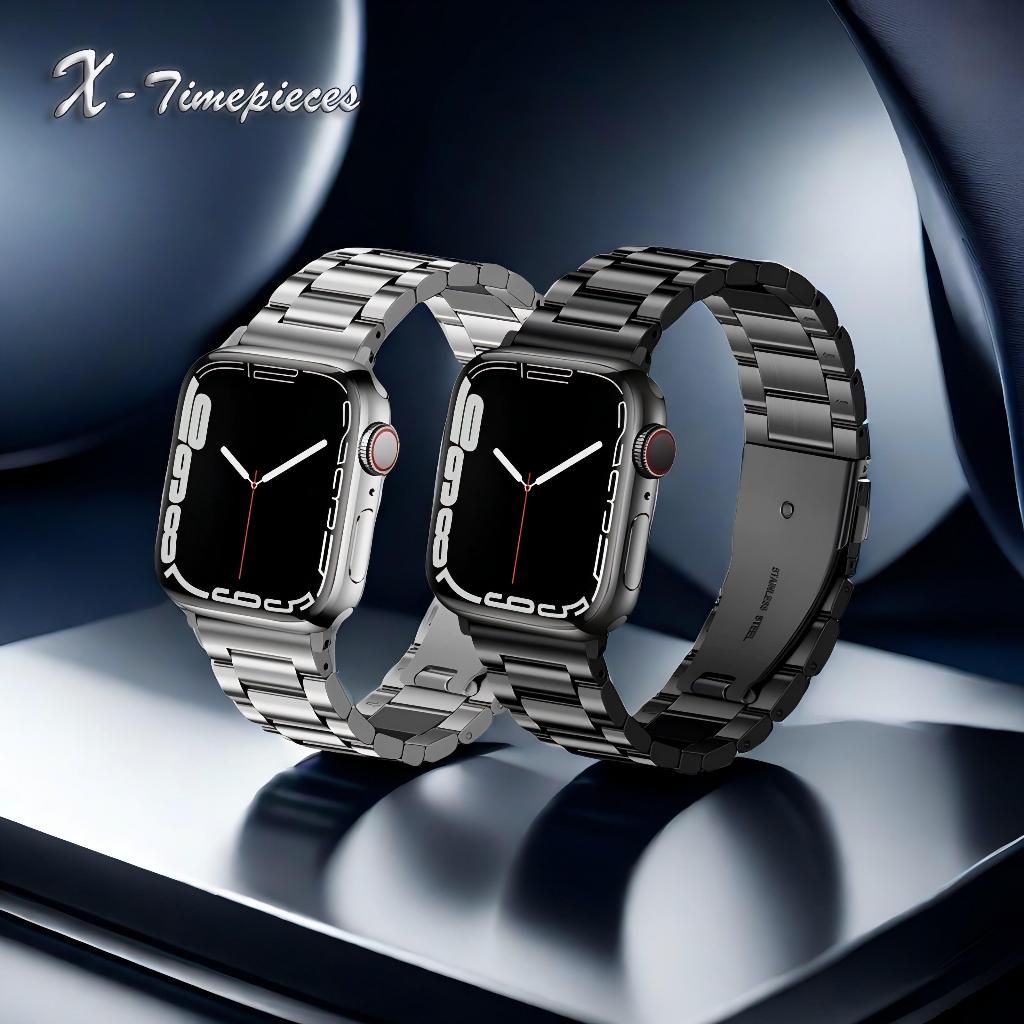 Jual Strap Metal untuk iWatch Series 10/9/8/7/6/5/4/3/2/1/SE, Strap ...
