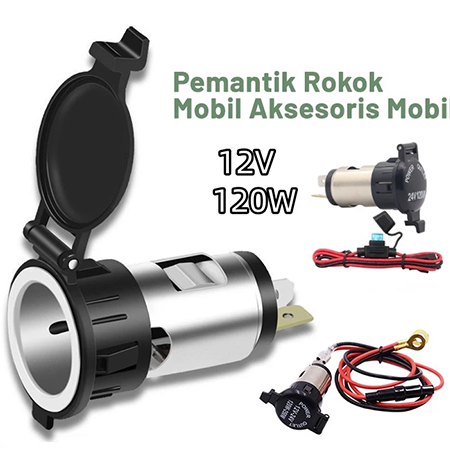 Jual Soket Charger Pemantik Listrik Mobil Socket Lighters Power Outlet ...