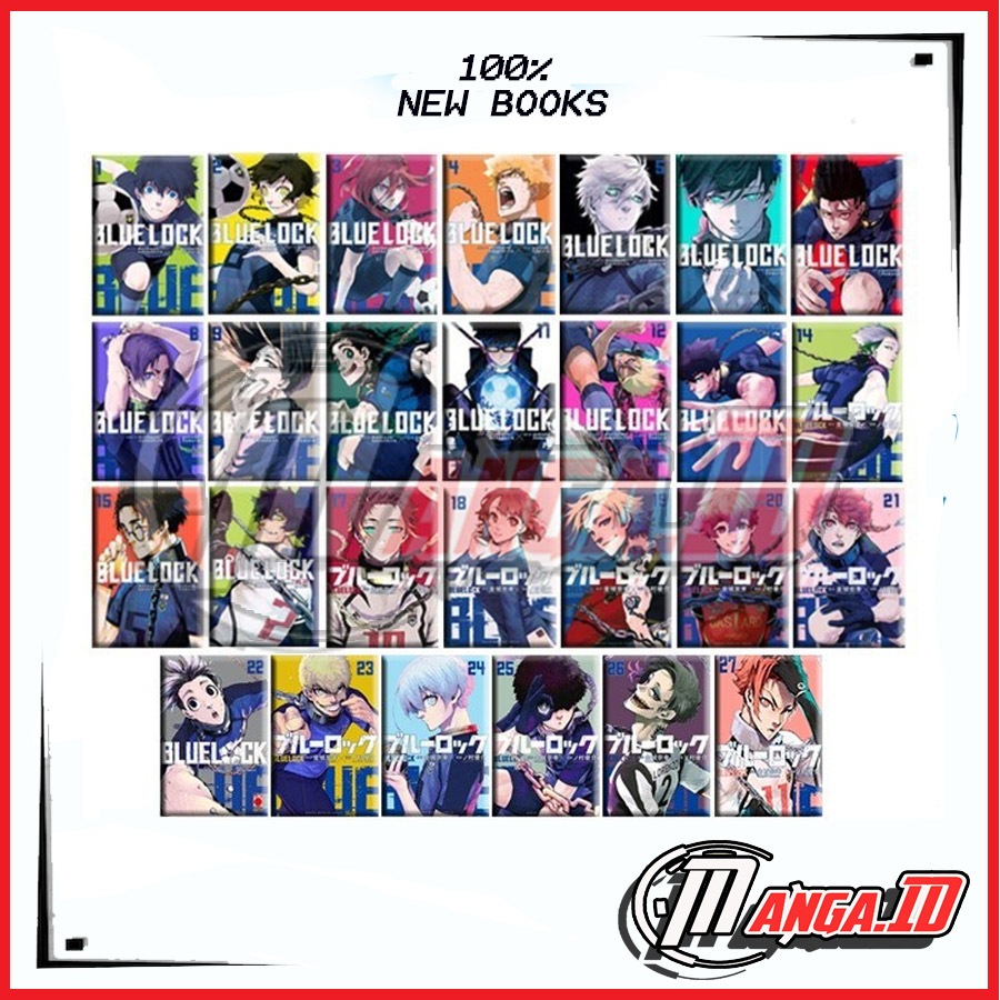 Jual Komik Manga Blue Lock (English & Indonesia) - MangaID | Shopee ...