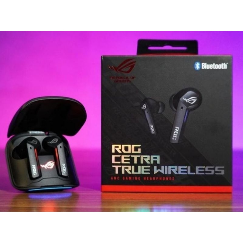 Jual TWS GAMING ASUS ROG CETRA TRUE WIRELESS BLACK | Shopee Indonesia