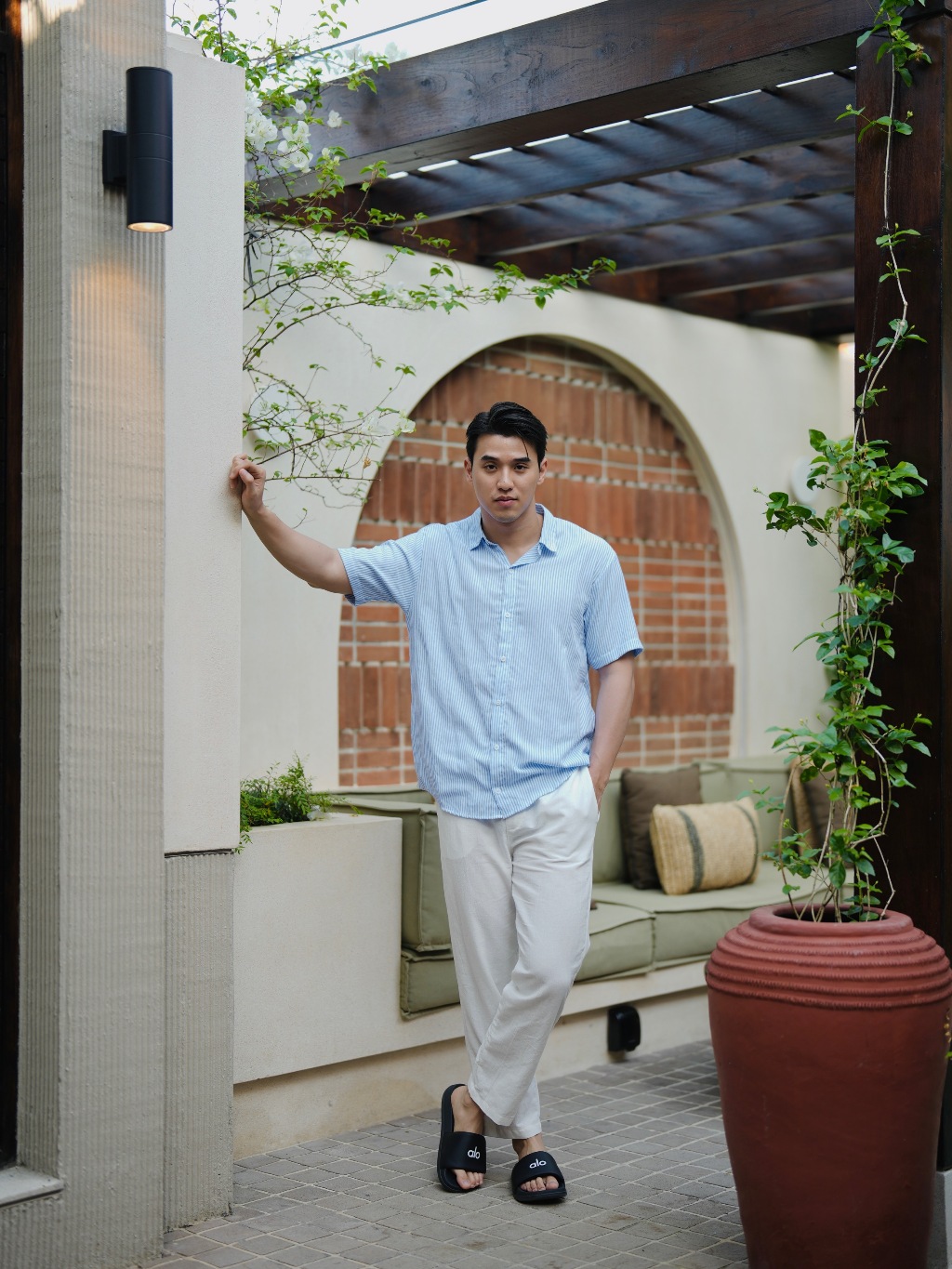 Jual BEACHWELL Kemeja Pria Katun Garis Paraline Series - Paraline ...