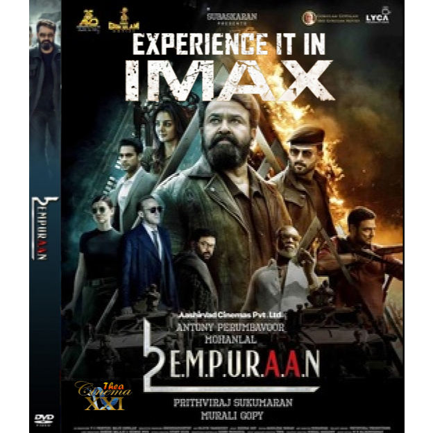 Jual Kaset DVD Movie Box Office India : L2 Empuraan (2025) | Shopee Indonesia