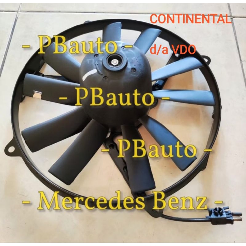 Jual Extrafan w124 Kecil CONTINENTAL VDO / Extra Fan Kipas Mesin Blower ...