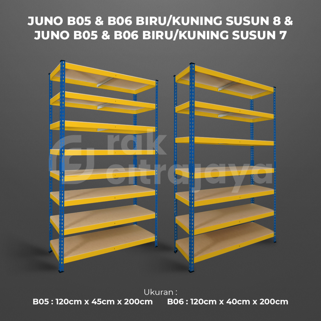 Jual BOLTLESS RAK BESI GUDANG SIKU LUBANG SERBAGUNA TIDAK PERLU BAUT ...