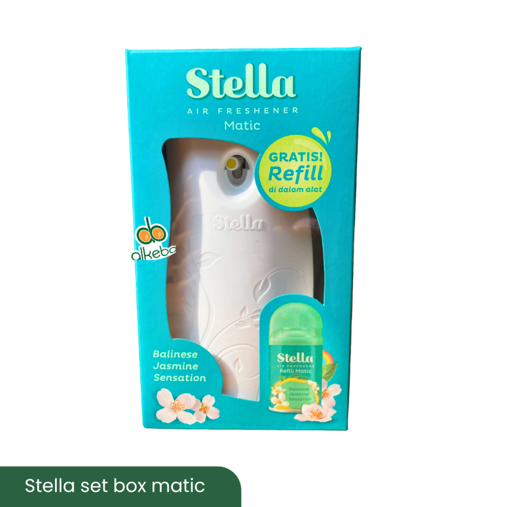 Jual Stella Set Box Matic dispenser + Refill 160 ml Pengharum Ruangan ...