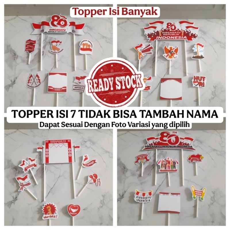 Jual Aneka Topper Tumpeng Agustusan Eceran 2025 | Shopee Indonesia