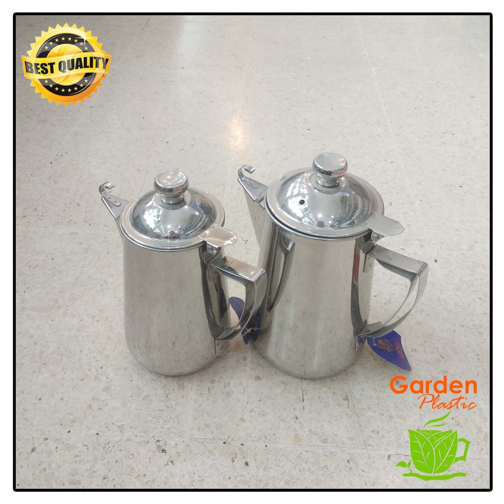 Jual TEKO STAINLESS BIMA 1.6LT / 2LT SUS 304 / TEKO SERBAGUNA -1PC ...