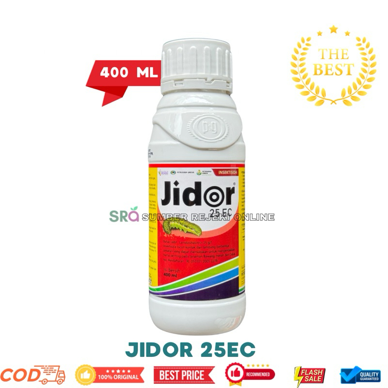 Jual INSEKTISIDA JIDOR 25EC ISI 400ML RACUN HAMA SEMUA TANAMAN | Shopee ...