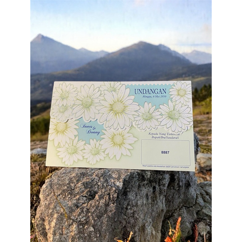 Jual Undangan Blangko kosong (isi 50 pcs) ERBA 8887 undangan pernikahan ...