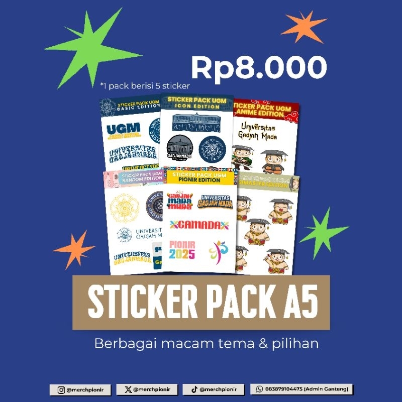 Jual STIKER PACK SPESIAL UGM | Shopee Indonesia