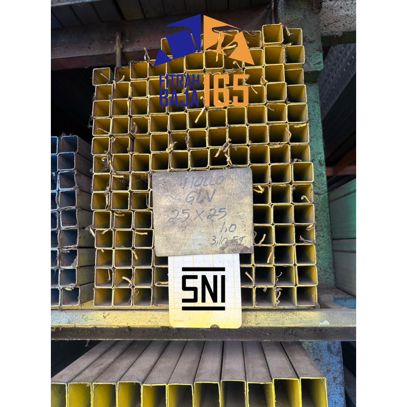 Jual Besi Holo / Hollow Galvanis 25x25 | Shopee Indonesia