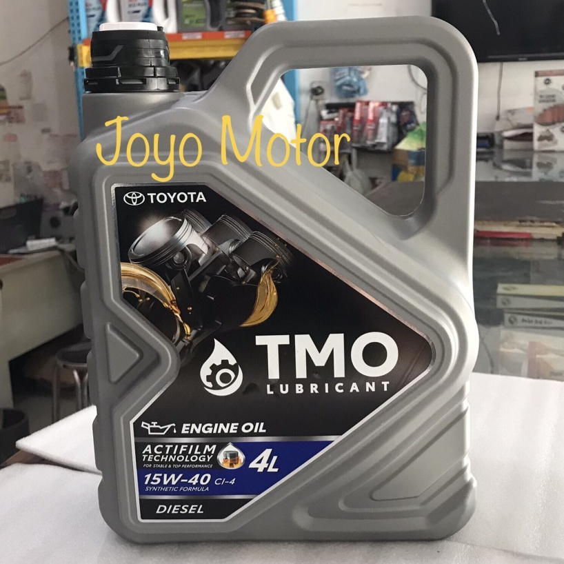 Jual Oli Mesin Asli Toyota TMO Diesel SAE 15W-40 Synthetic 4 Liter | Shopee Indonesia