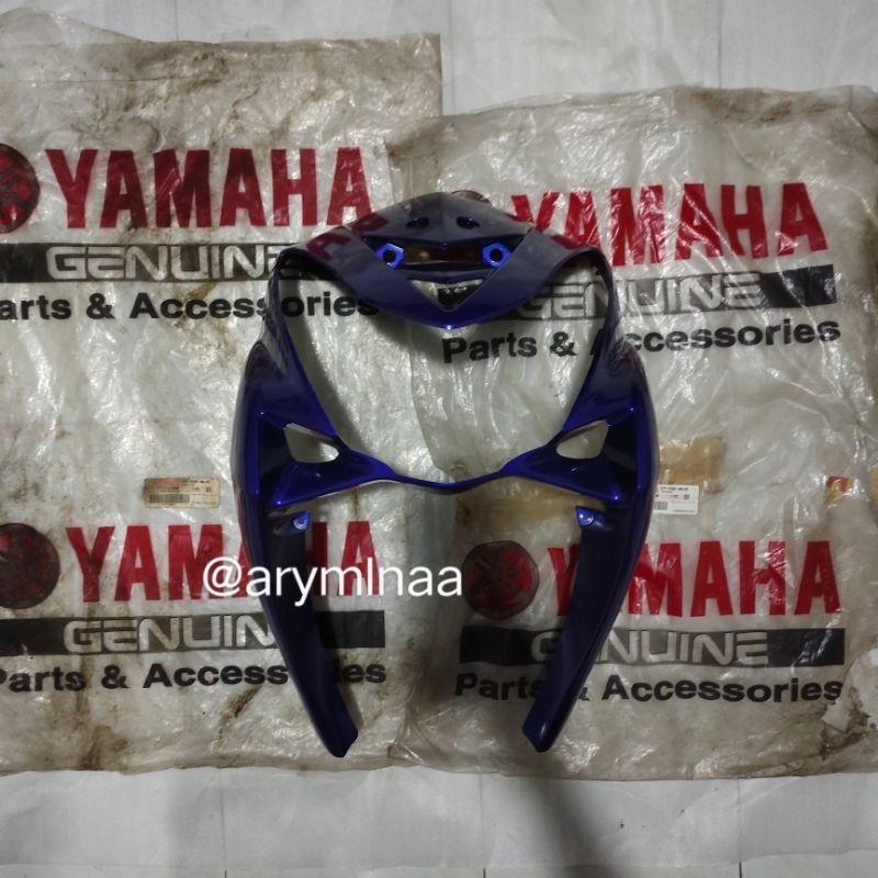 Jual TAMENG PANEL DASI DEPAN MIO SOUL KARBU BIRU DPBMC 14D-F8311-00-P1 ...